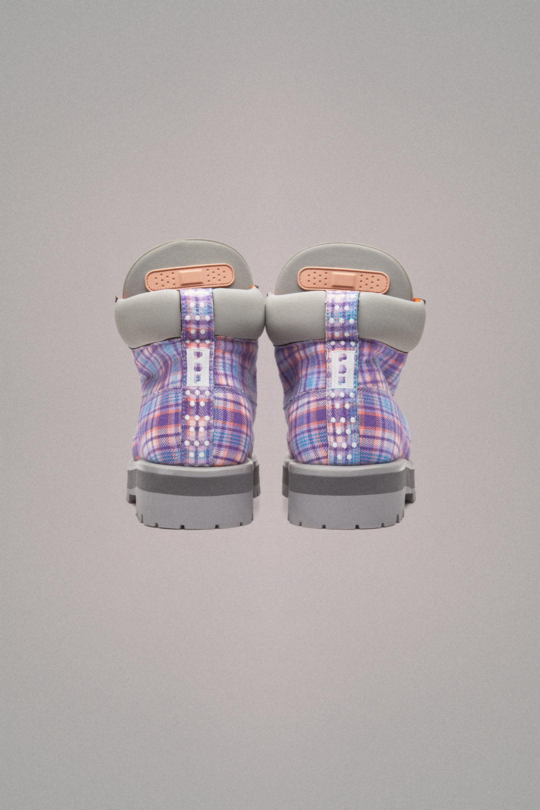 STRADA LOW TARTAN BOOTS // PURPLE – PDF CHANNEL